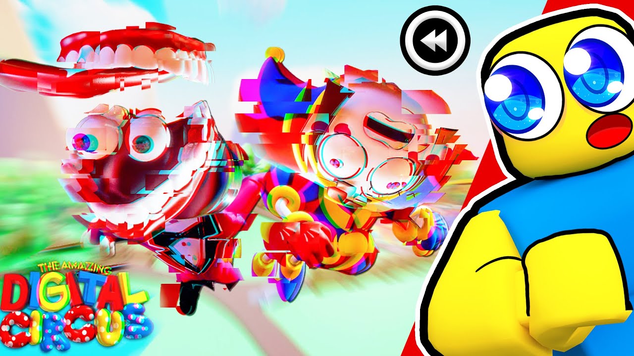 I WATCHED THE AMAZING DIGITAL CIRCUS *BACKWARDS* - YouTube