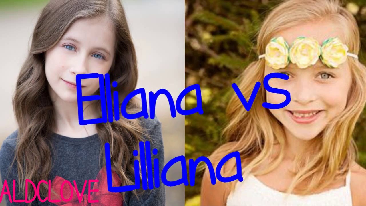 Elliana Walmsley Vs Lilliana Ketchman Youtube