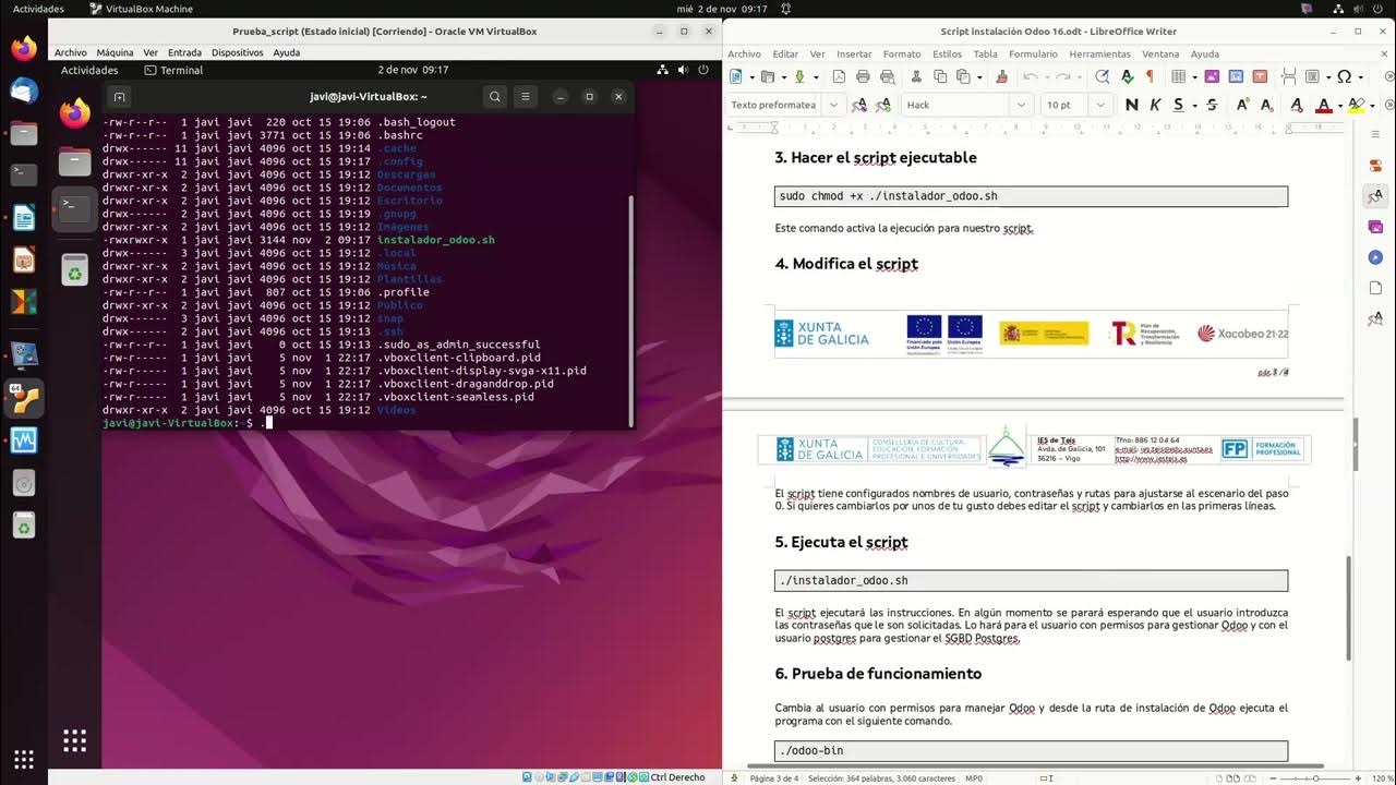 Instalación Odoo 16.0 mediante script - YouTube