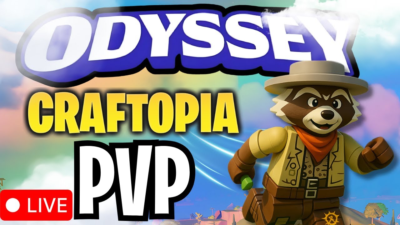 *LIVE* PVP in LEGO Fortnite!? Day 1 -Craftopia - YouTube