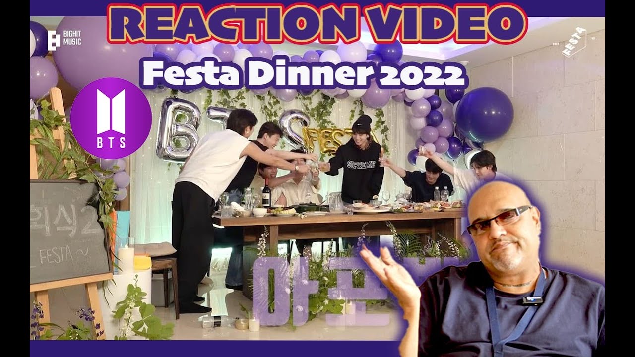 BTS (방탄소년단) ‘찐 방탄회식’ #2022BTSFESTA Dinner Party: Reaction by DJ ...