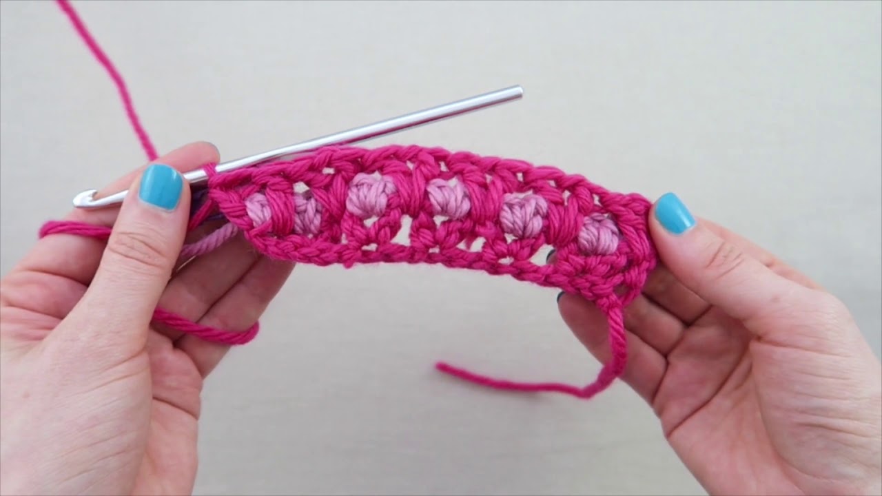 Simple Stylish Häkel-Tutorial: Muster 47: Marokkanisches Muster - YouTube