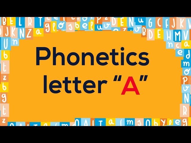 How To Pronounce Letter A a how-to-pronounce-letter-a-a