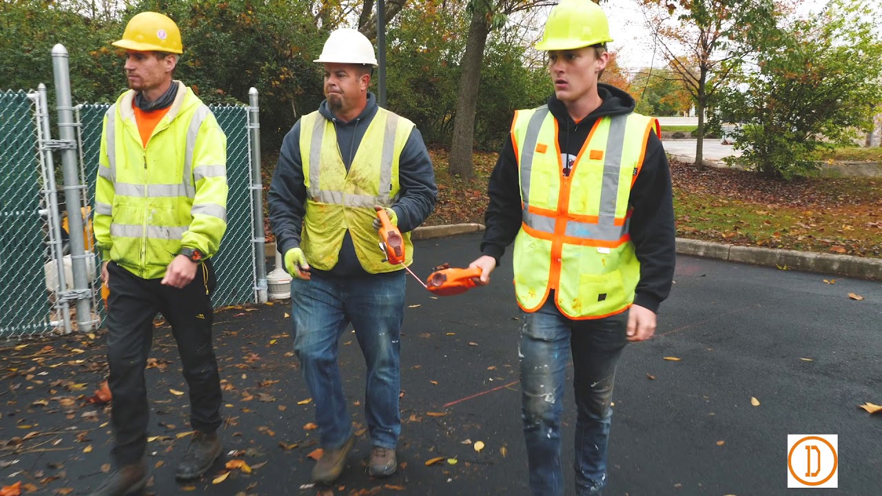 Davis Line Striping - YouTube