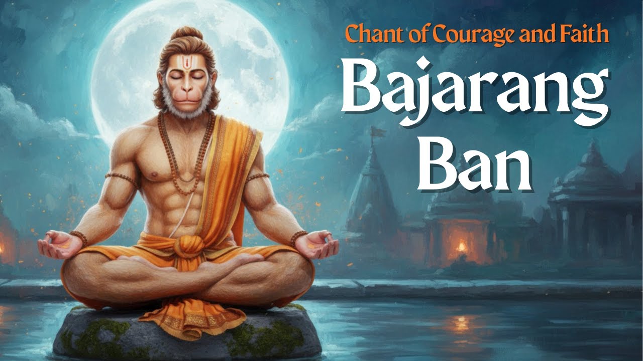 बजरंग बाण Chant of Courage and Faith | jai Hanuman Song - YouTube