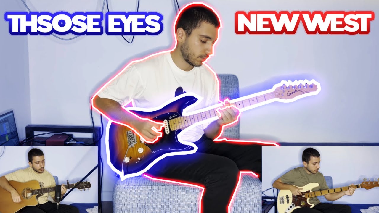 Those Eyes (New West) - Electric Guitar Cover (w/ Tabs) - YouTube