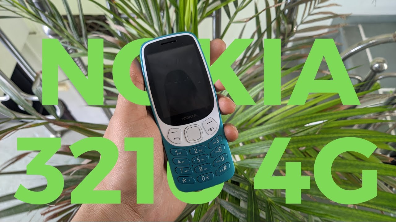 Nokia 3210 4G Keypad Phone Scuba Blue Unboxing New model 2024 | OG ...