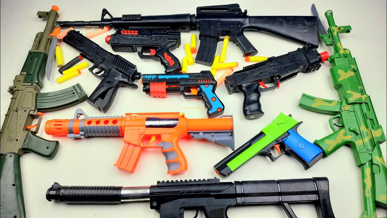 Cowboy Style Toy Gun -Airsoft- Winchester rifle -Revolver-Double Barrel ...