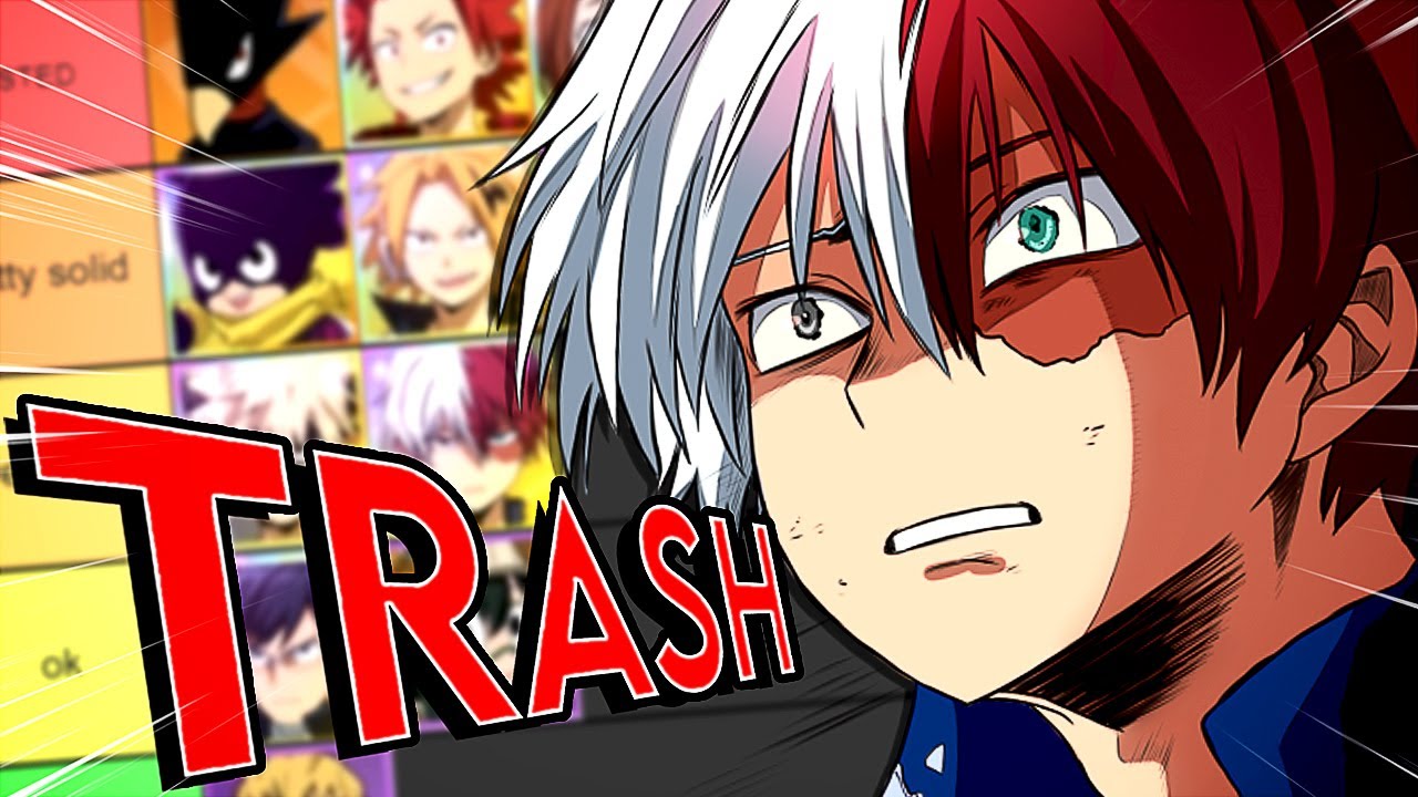 Your FAVORITE Character is TRASH?! My Hero Academia The Strongest Hero ...