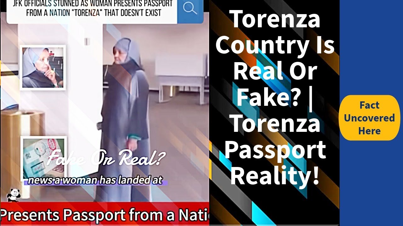 Torenza Country Is Real or Fake? | Truth About Torenza Passport at JFK ...