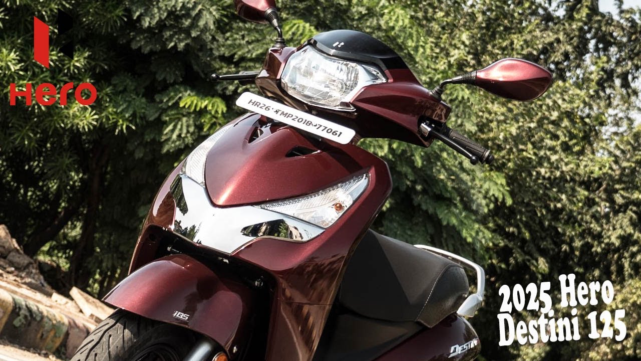 2025 Hero Destini 125 - YouTube