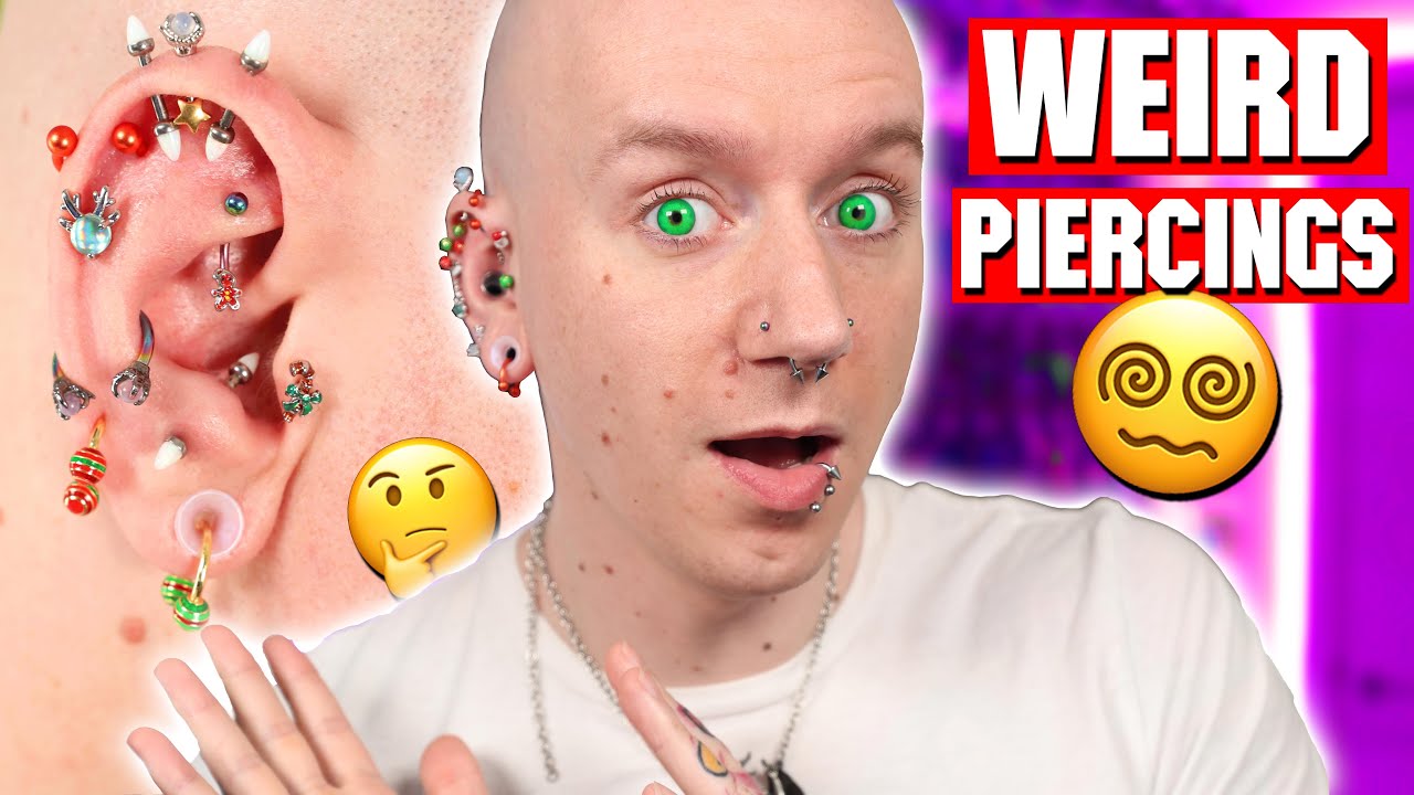 The WEIRDEST PIERCINGS I've Ever Had | Roly - YouTube