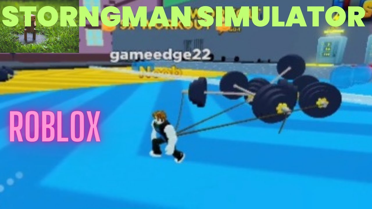Roblox 💪[5x]💪 strongman simulator GamePlay - YouTube