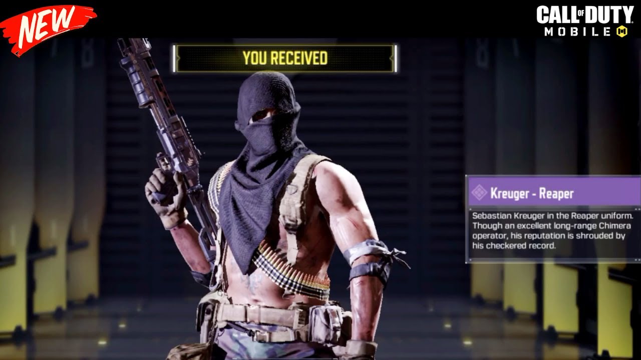 UNLOCK Kreuger - Reaper || How to UNLOCK Kreuger - Reaper Character in ...