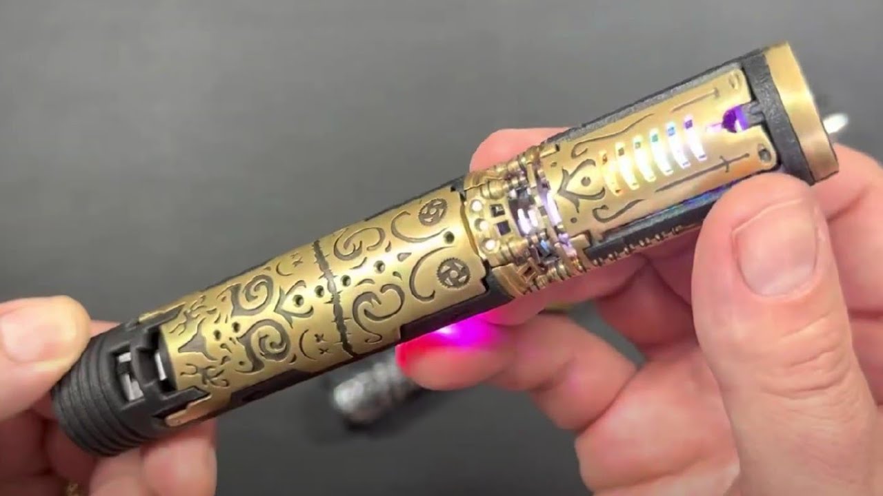 A special Lightsaber project for @postmalone - Custom KR-Saber Regiiss ...
