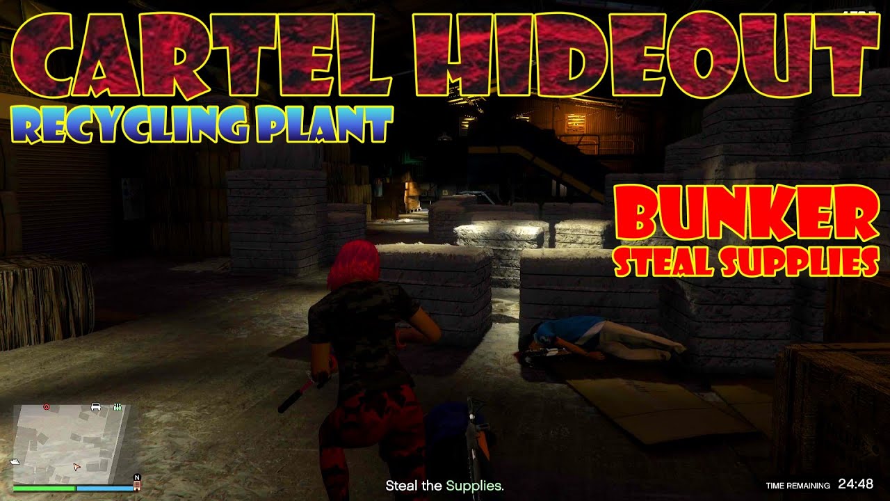 Cartel Hideout (Recycling Plant: Rogers Salvage & Scrap) Bunker, Steal ...