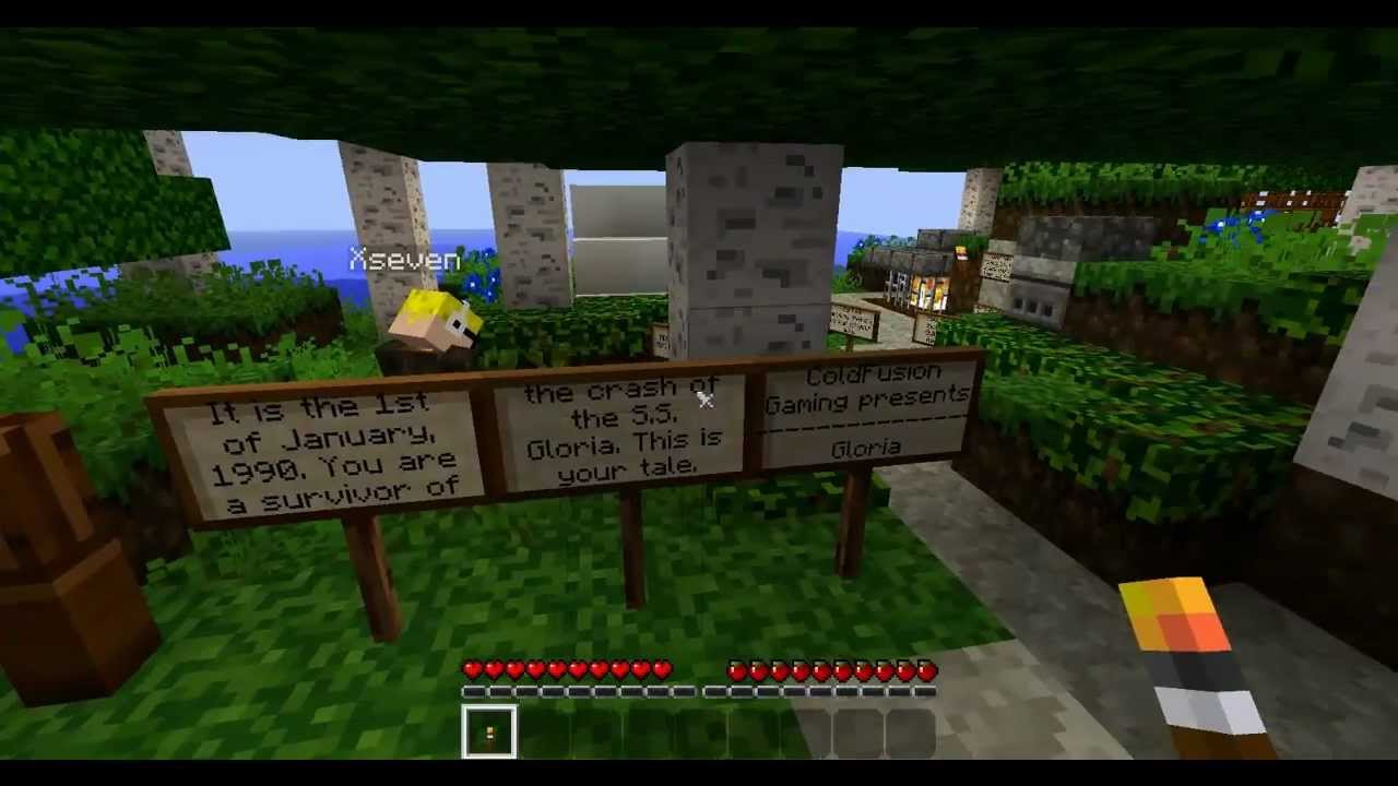 Minecraft [Custom Map] Gloria Part 1 - YouTube