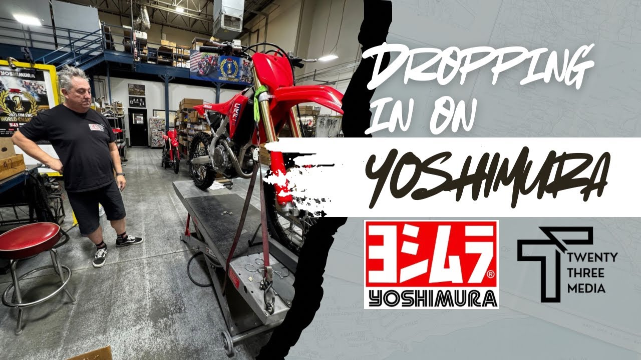 Dropping in on Yoshimura R&D - Full Tour - YouTube