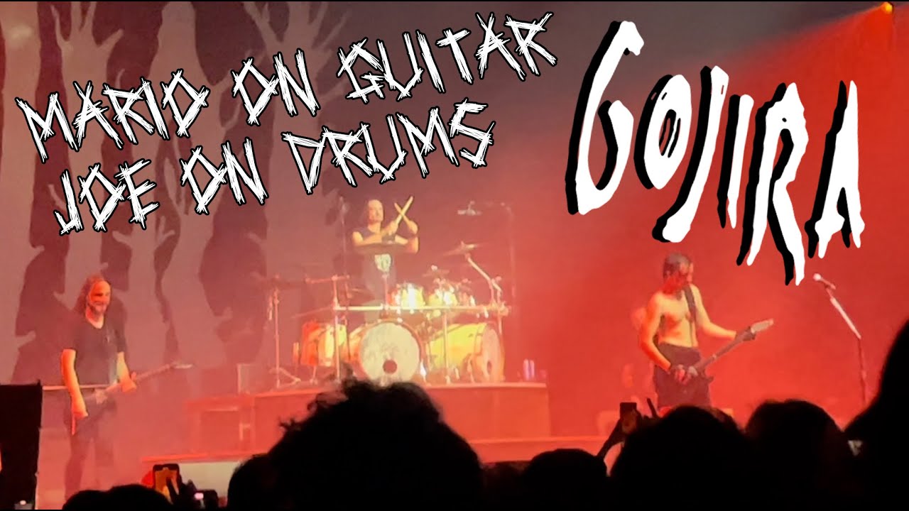 Gojira - Mario on guitar & Joe on drums HD (OCEANFEST Biarritz 2024 ...