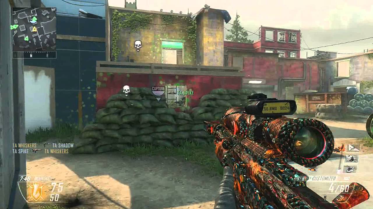 Black Ops 2 Vengeance DLC Map Pack Gameplay - "Rush" Headquarters - YouTube