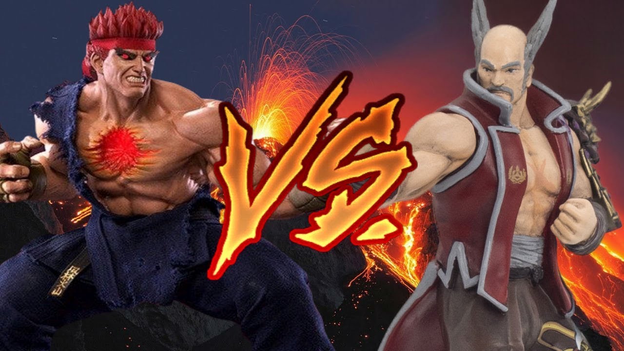 M.U.G.E.N Evil Ryu vs Heihachi - YouTube