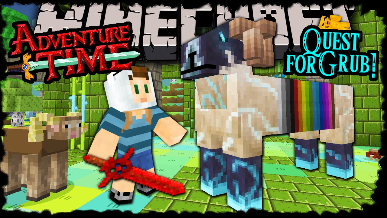 Minecraft: Adventure Time - Finn's Quest for Ramicorn Grub! - Trapped ...