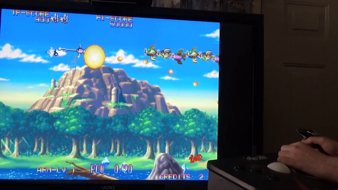Eco Fighters (Arcade) with Spinner Controller in MAME - YouTube