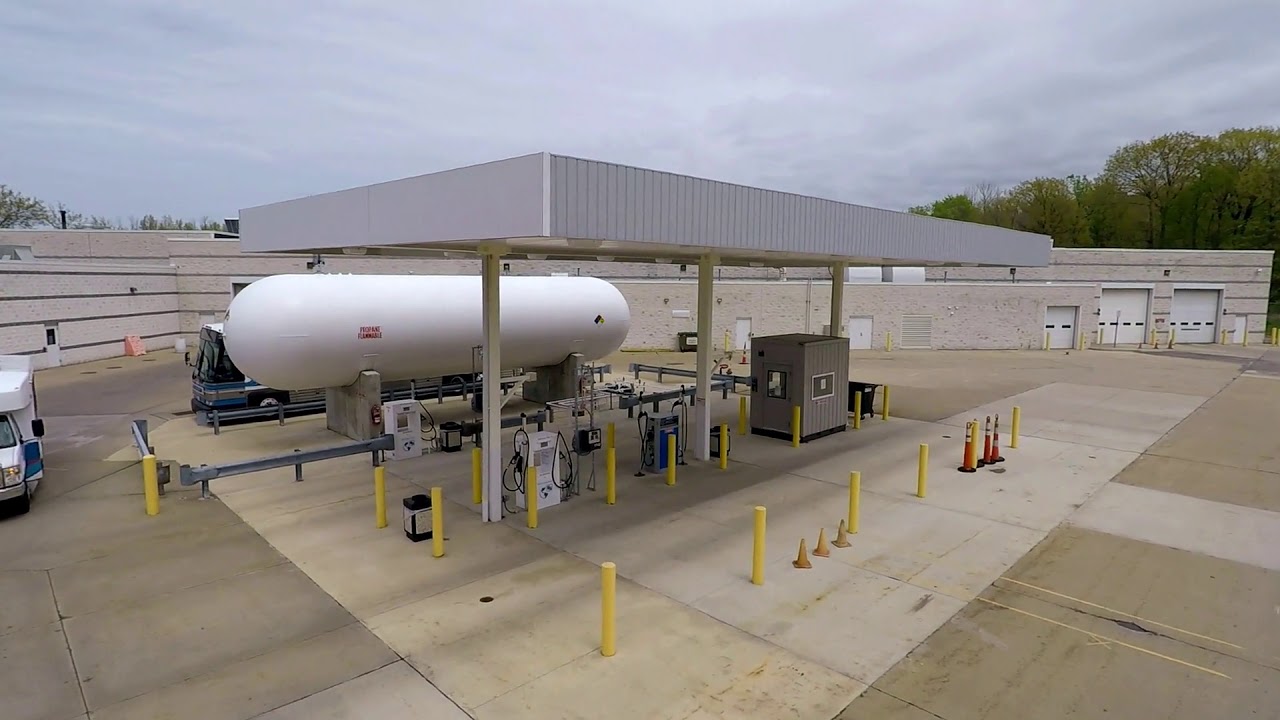 Superior Energy Systems Aerial Propane Autogas Tour - YouTube