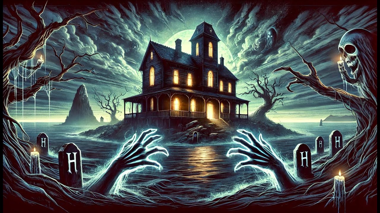 👻 Haunted House on Ghostly Island: The Mystery of Letters G and H 🏚️ ...
