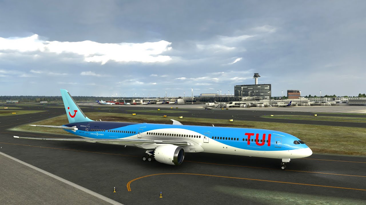 Boeing 787-10, TUI Airways, arrival in Stockholm, Sweden 🇸🇪 MSFS2020 ...