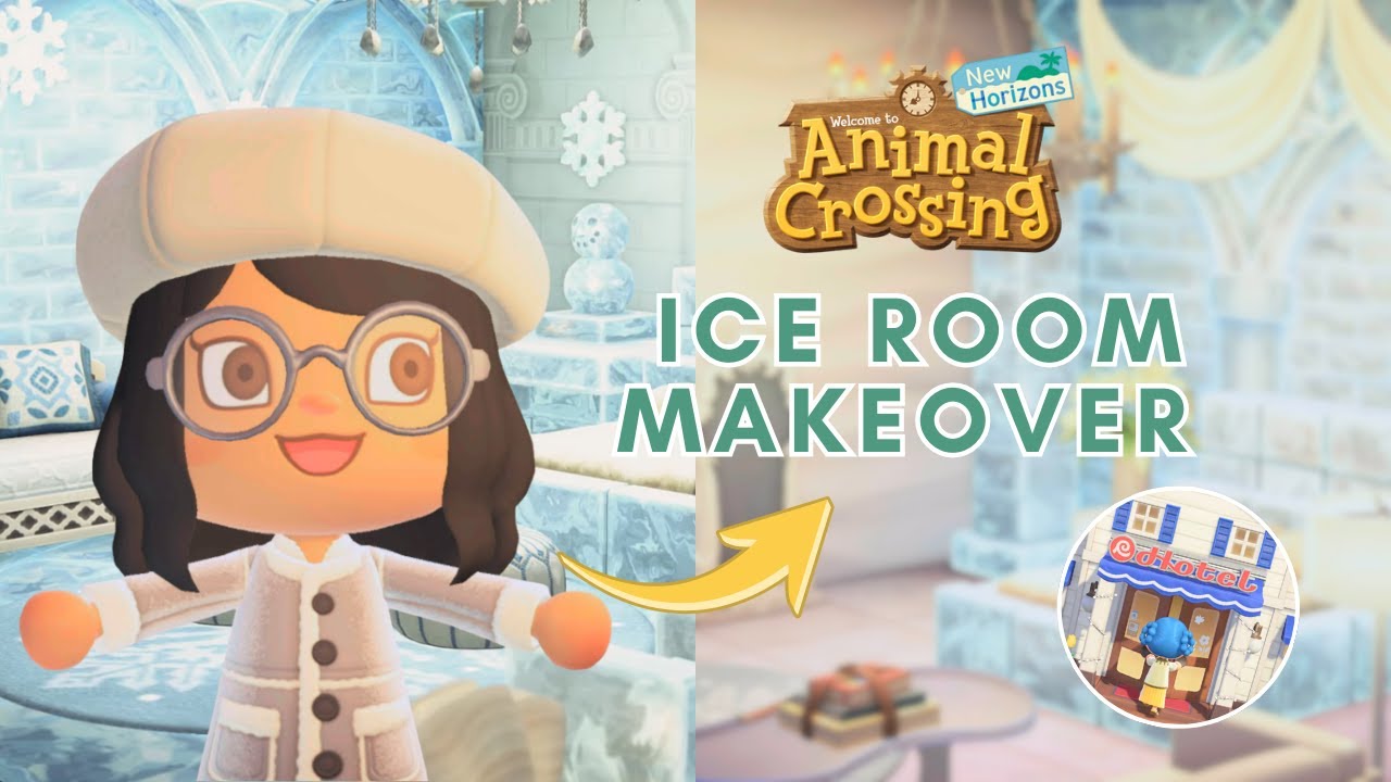 Ice Room Hotel Makeover Part 4 🏨 Animal Crossing New Horizons ...