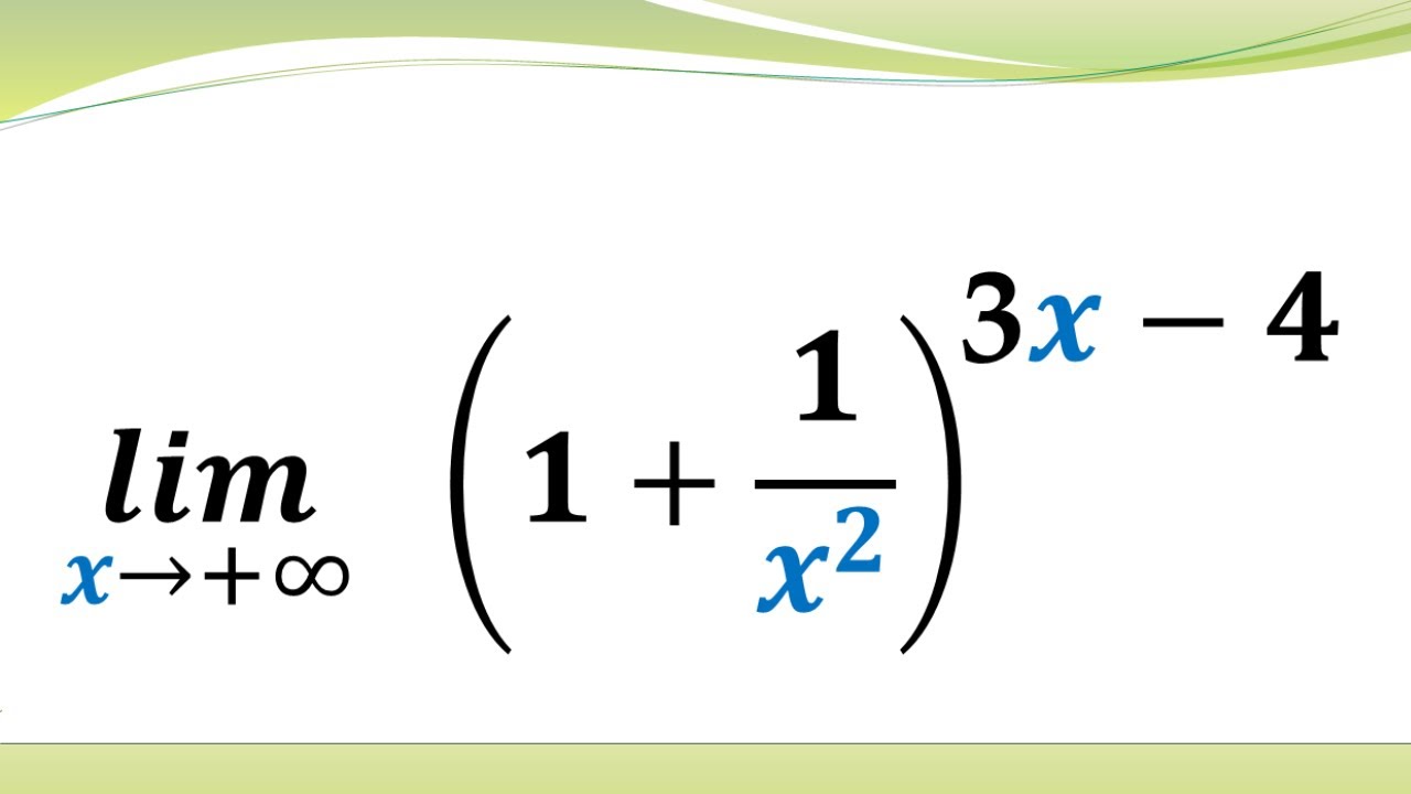 limite ln exp c1 - YouTube