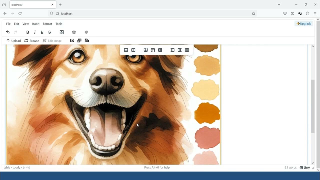 TinyMCE plugin - Image Generator - YouTube