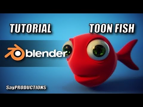 Blender 2.8 Tutorial - Cartoon Fish Modelling - YouTube