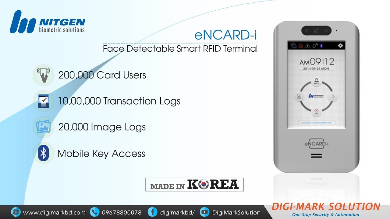 eNCARD-i by Nitgen - YouTube