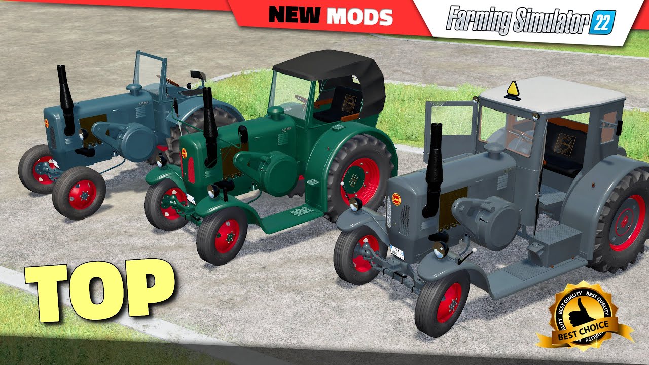 FS22 | [FBM22] LANZ Bulldog Pack2 - Farming Simulator 22 Mods Review 2K ...