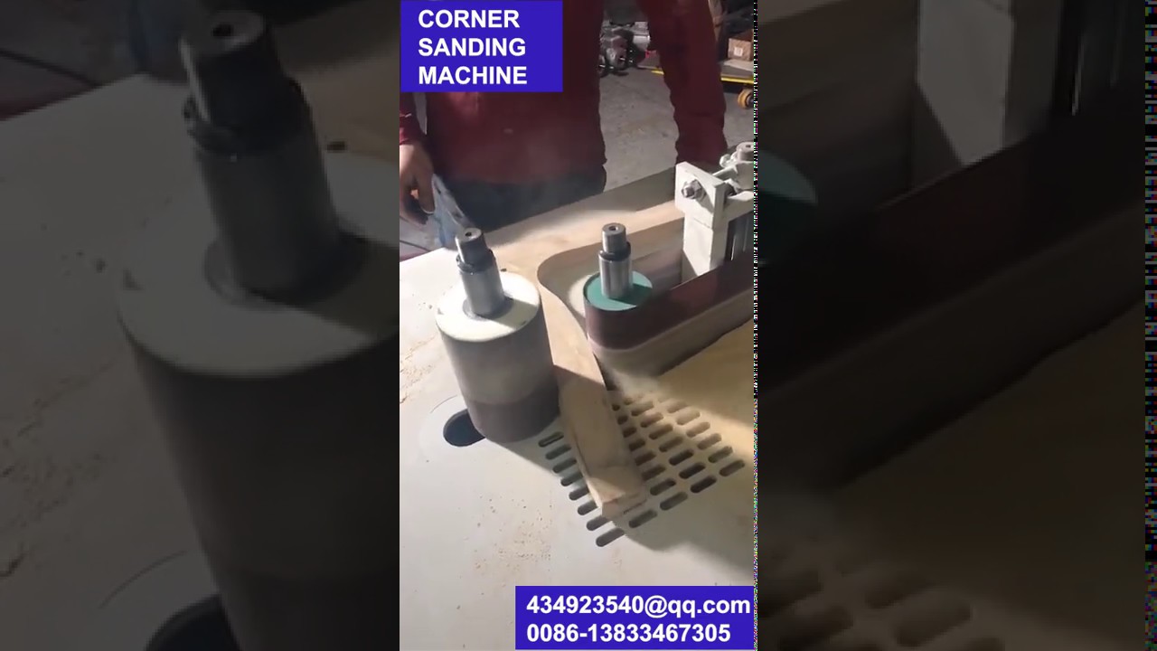 CORNER SANDING MACHINE - YouTube