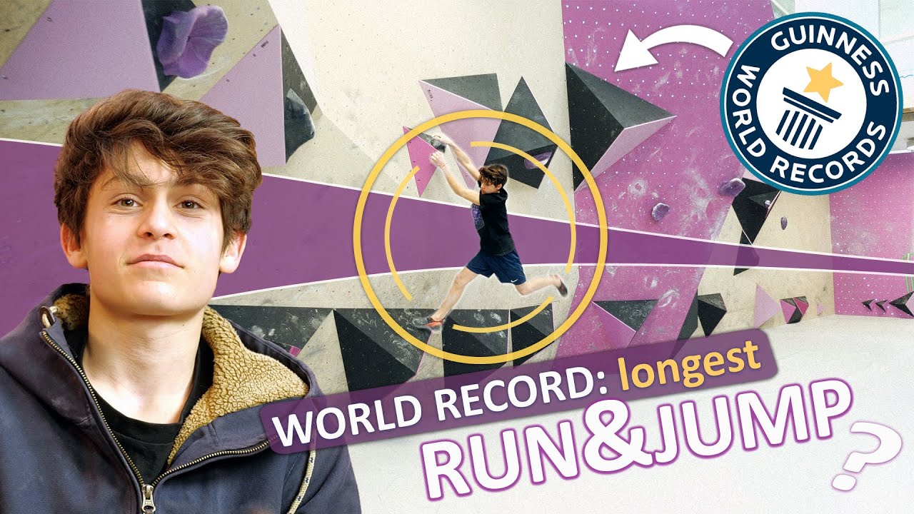 World Record: Longest Run&Jump - YouTube