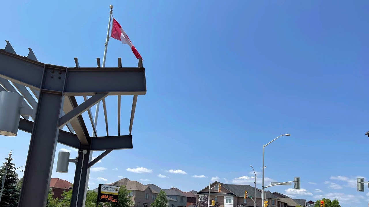 Garth Webb Secondary school in Ontario Canada - YouTube