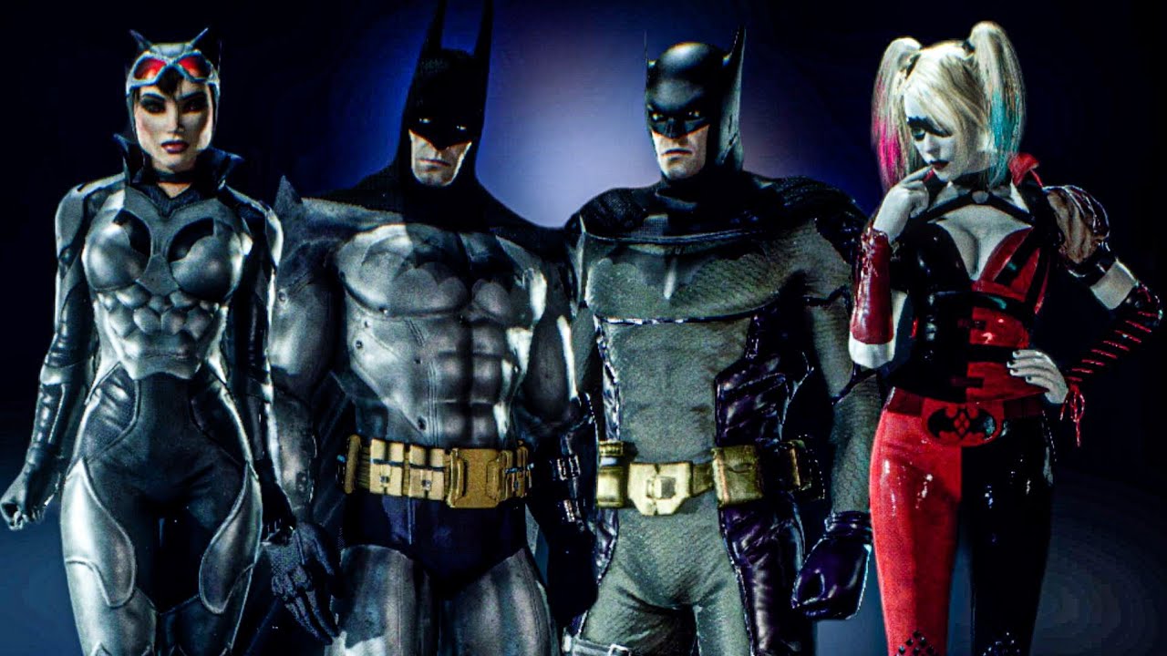 New Arkham Knight Mod Suit Ups | DLC Cutscenes, Combat & Display ...