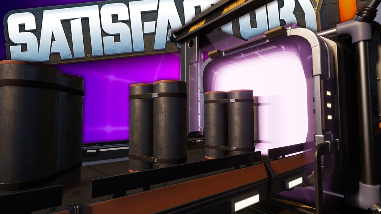 Utilizing "THE VOID" For Steel In Satisfactory 1.0 - YouTube