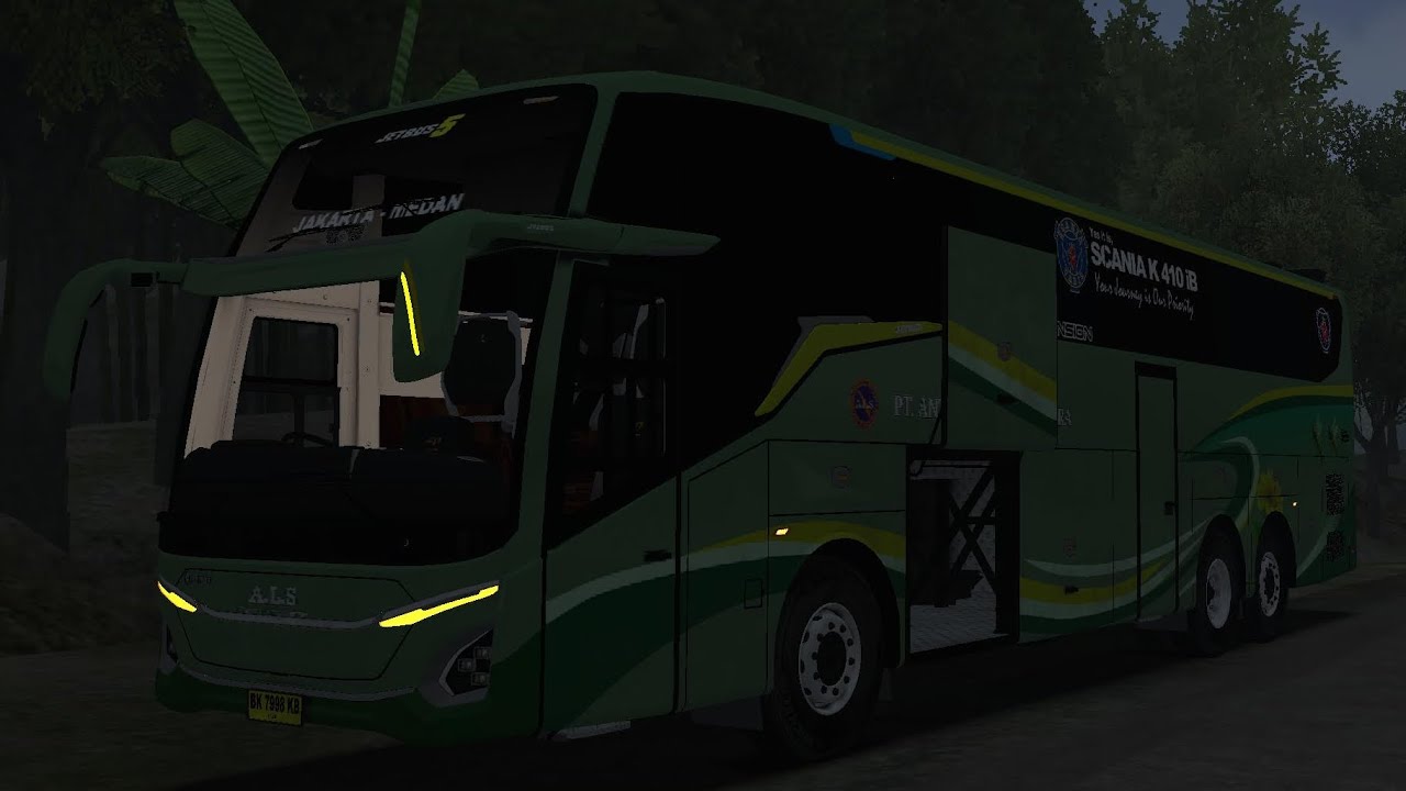 MOD !! JB5 SHD TRONTON Livery ALS 4.0.4 TERBARU CINEMATIC BUS JB5 # ...