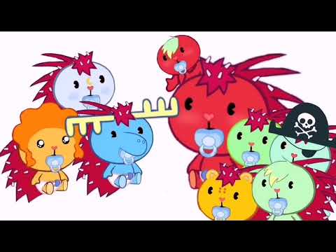 Flippy X Flaky The Movie Happy Tree Friends Babies, Adventures And More (Part 9) (2022)