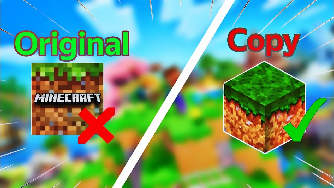 Minecraft but i am tried Minecraft copy game 🤩 (Minecraft copy game ...