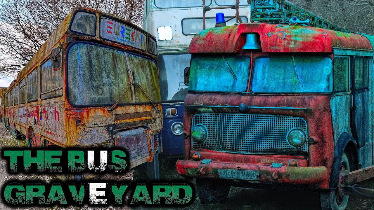 DEVON'S BUS GRAVEYARD - Buses, Trucks, Fire Engines, and Ambulances ...
