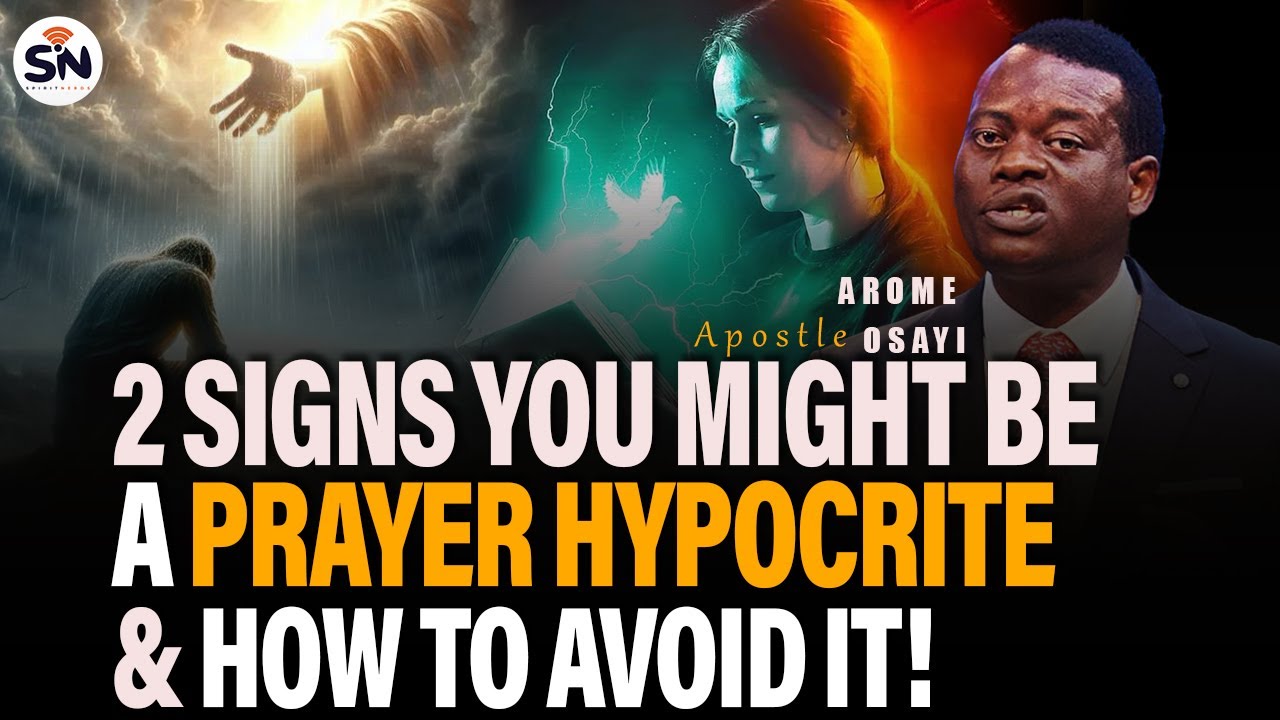 2 Signs You Might Be a Prayer Hypocrite & How to Avoid It! || Apostle ...