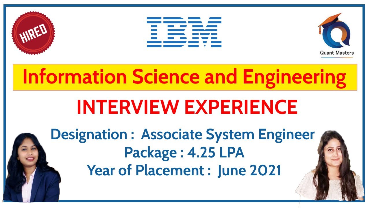 IBM Interview Experience - 2021 | ISE Student #ibmfreshers # ...