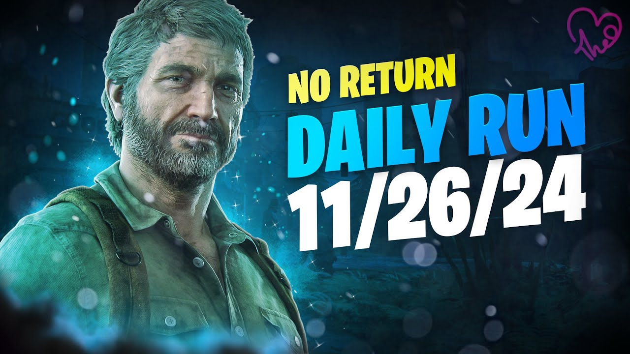 No Return - Daily Challenge on Grounded mode as Joel (11.26.24) - YouTube