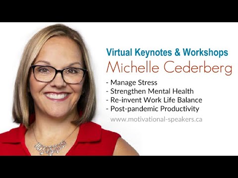 Michelle Cederberg | Virtual Speaker Demo | www.motivational-speakers ...