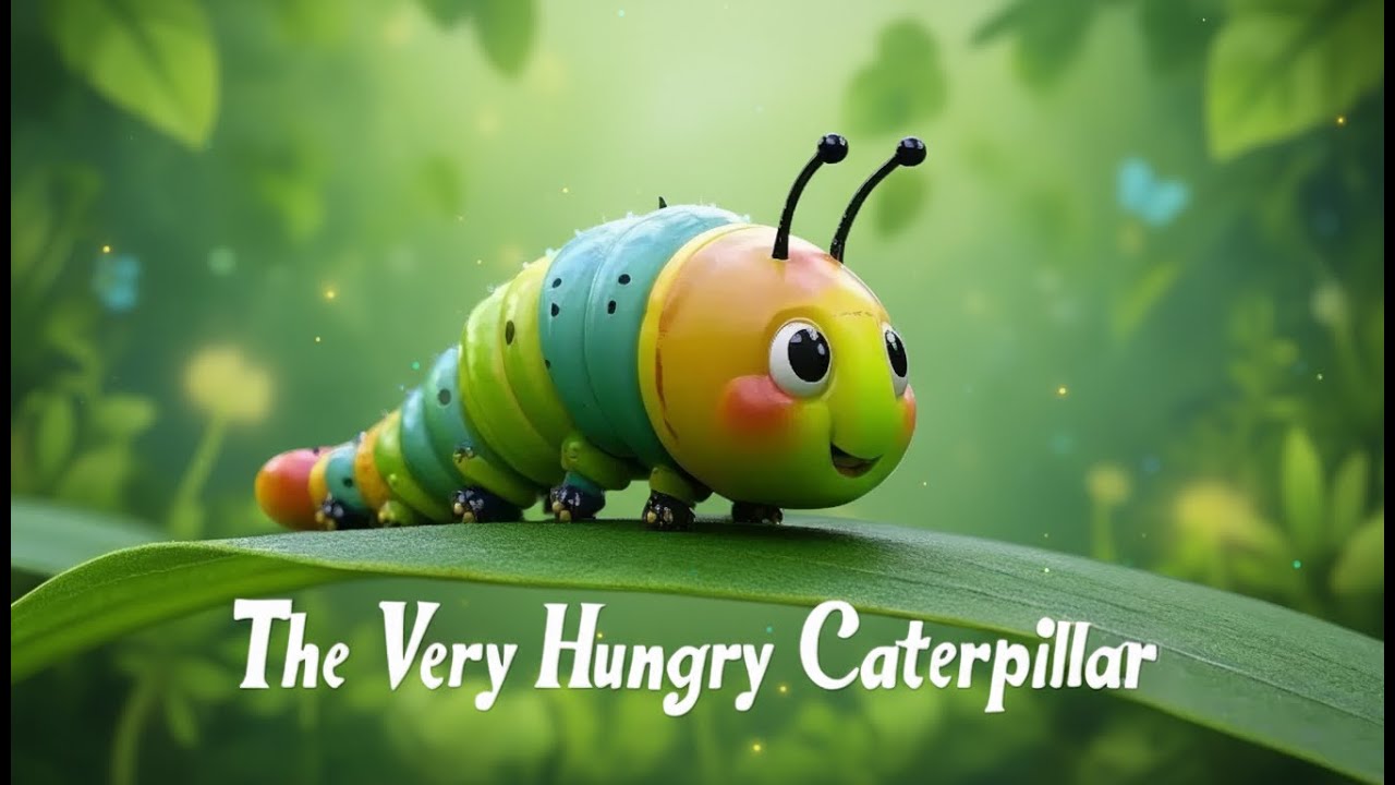 The Very Hungry Caterpillar | Song For Kids | Sing Along | Eric Carle ...